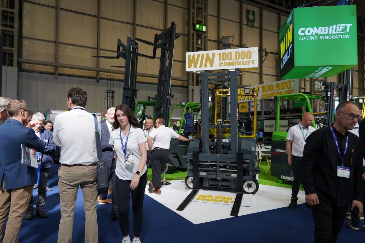 Win Combilift’s Landmark 100,000th Multidirectional Forklift and ...